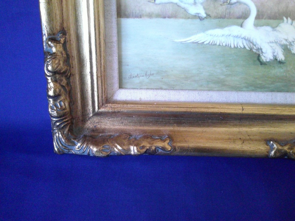 Royal Worcester Artist Christopher Hughes Handpainted China Plaque ...
