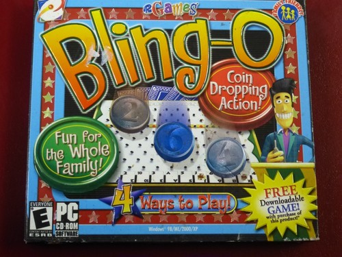 Video Game PC Bling-o Blingo coin dropping action eGames NEW SEALED ...