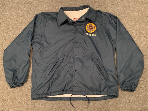 Vintage Jewish War Veterans of the United State Jacket Sz L Birdie US ...