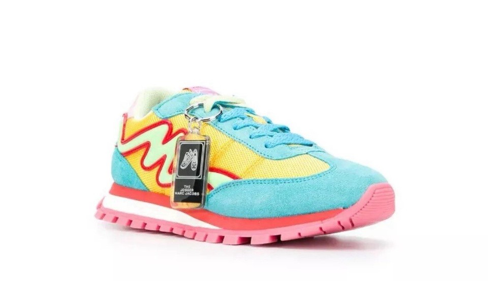 Marc Jacob Jogger Sneakers Size 10; Original $295, Smoke/Animal Free ...