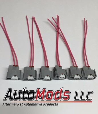 Toyota 2GR fuel injector pig tail set of 6 2GR-FE 2GR-FSE camry avalon ...