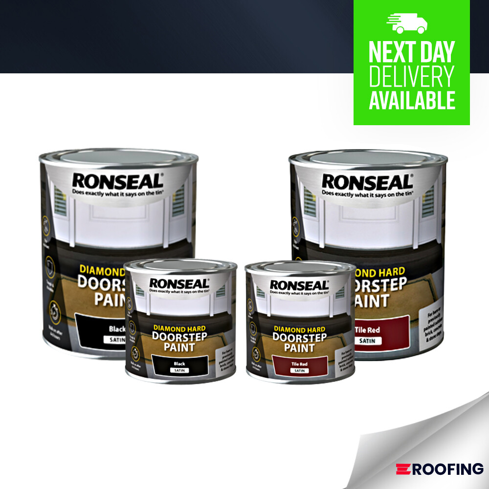 Ronseal Diamond Hard Doorstep Paint - Available In Various Colours ...