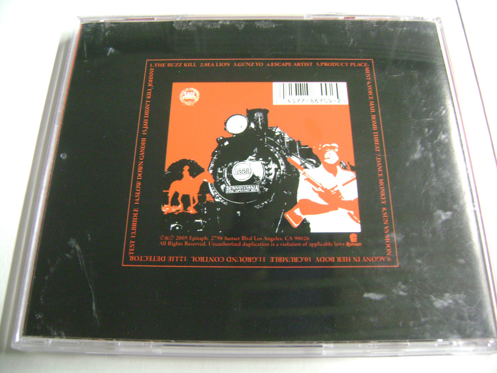 Sage Francis - A Healthy Distrust (CD) 45778670925 | eBay