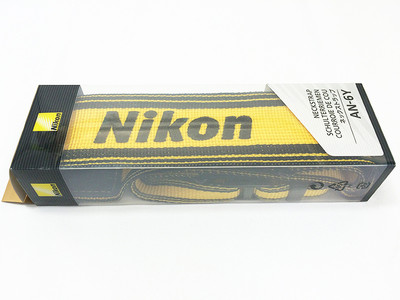 Nikon Camera Neck official Strap AN-6Y Yellow Made in JAPAN | eBay UK