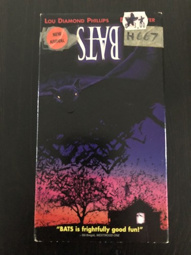 Bats VHS (2000) Lou Diamond Phillips | eBay