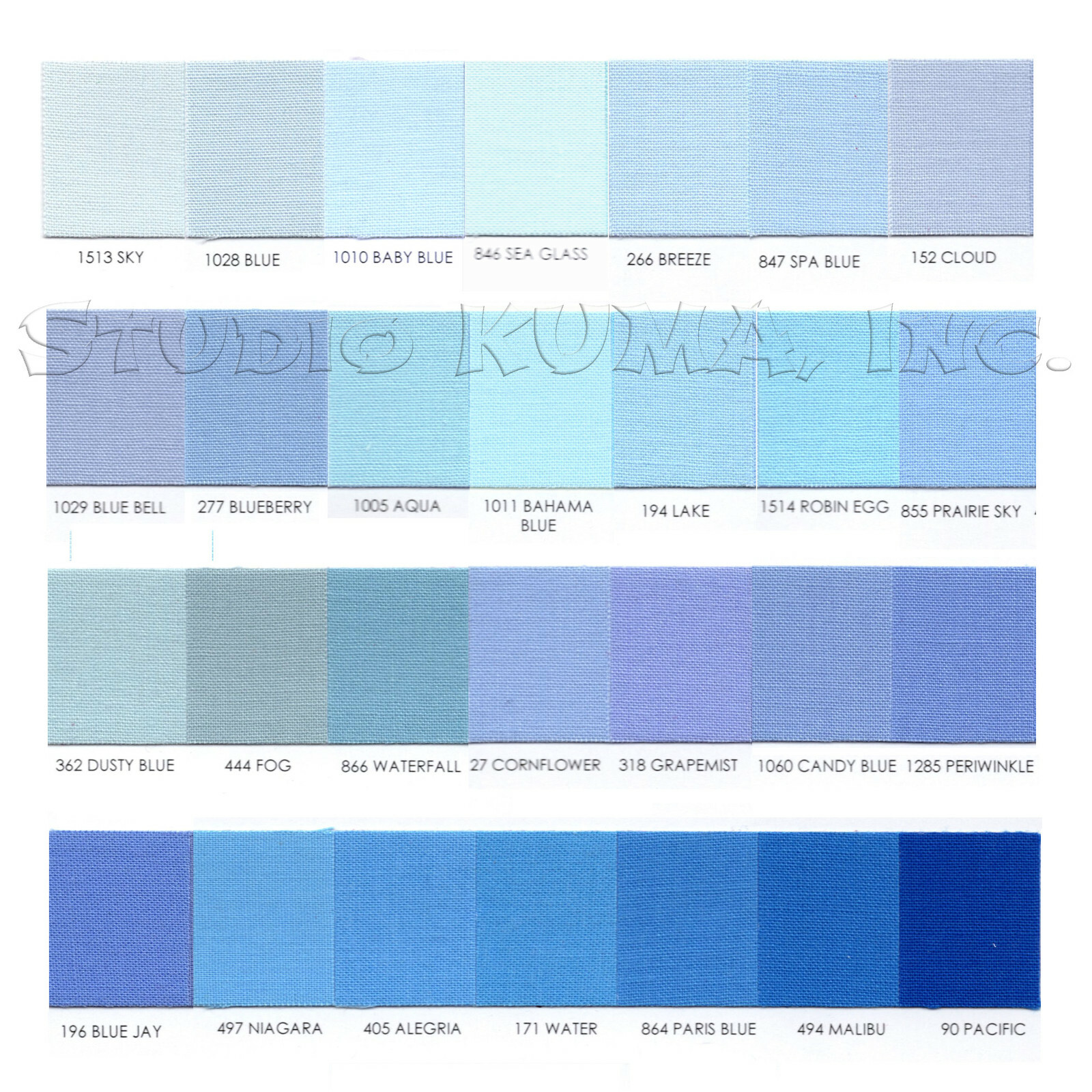 ROBERT KAUFMAN "KONA COTTON SOLID" Blue #2 by the 1/2 yard | eBay