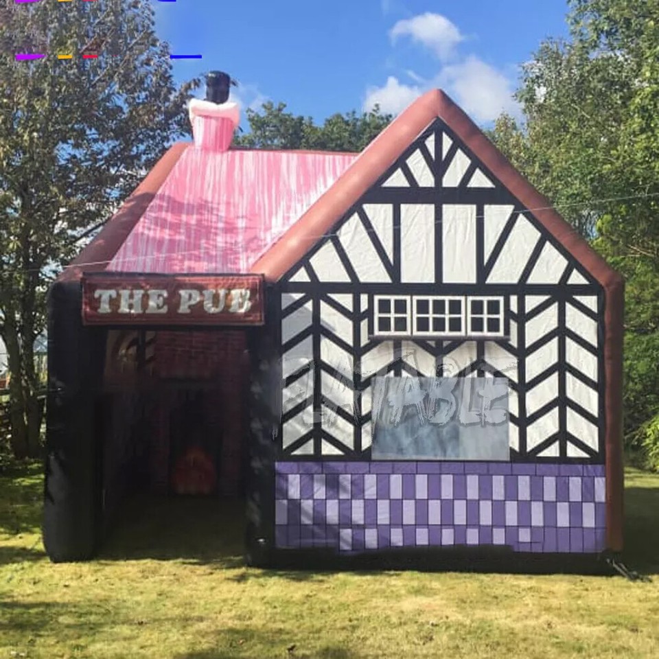 Inflatable Pub Tent Inflatable Bar Tent Night Club With Casks For Party ...