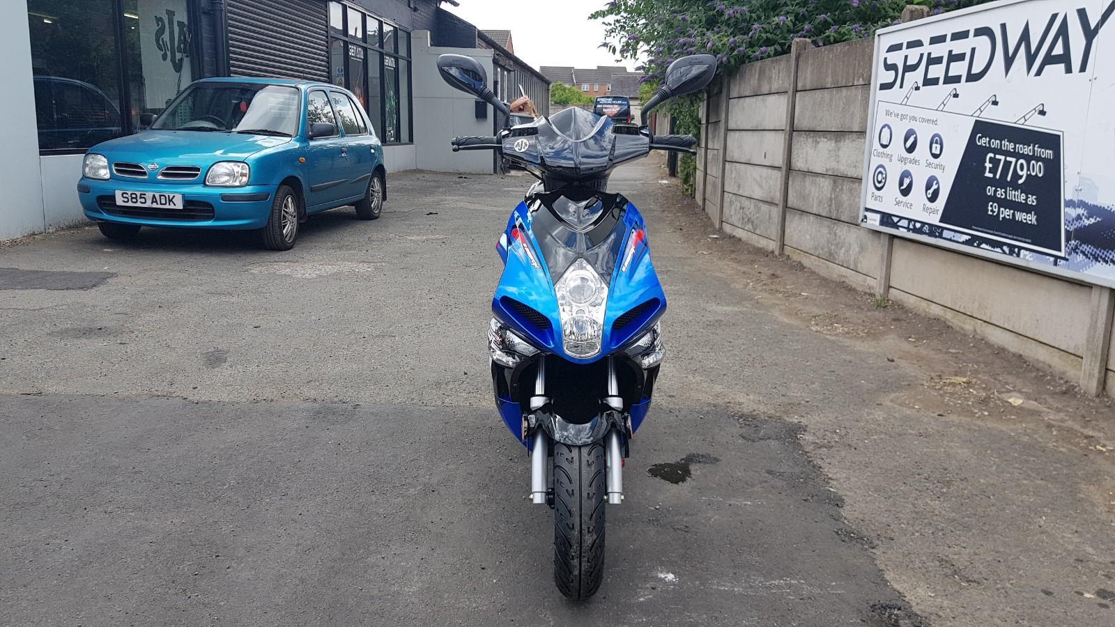 AJS FireFox 50cc scooter moped learner legal commuter | eBay