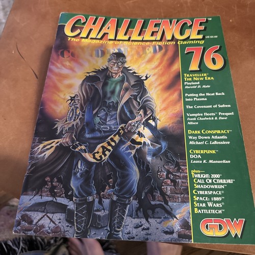Challenge Gaming Magazine No. 76- GDW | eBay