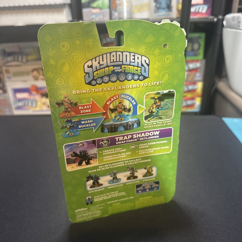 Skylanders Swap Force Trap Shadow Video Game Character Figure - NEW ...