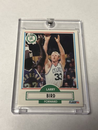 1990 Fleer Larry Bird #8 Error Card Check Description For Details | eBay