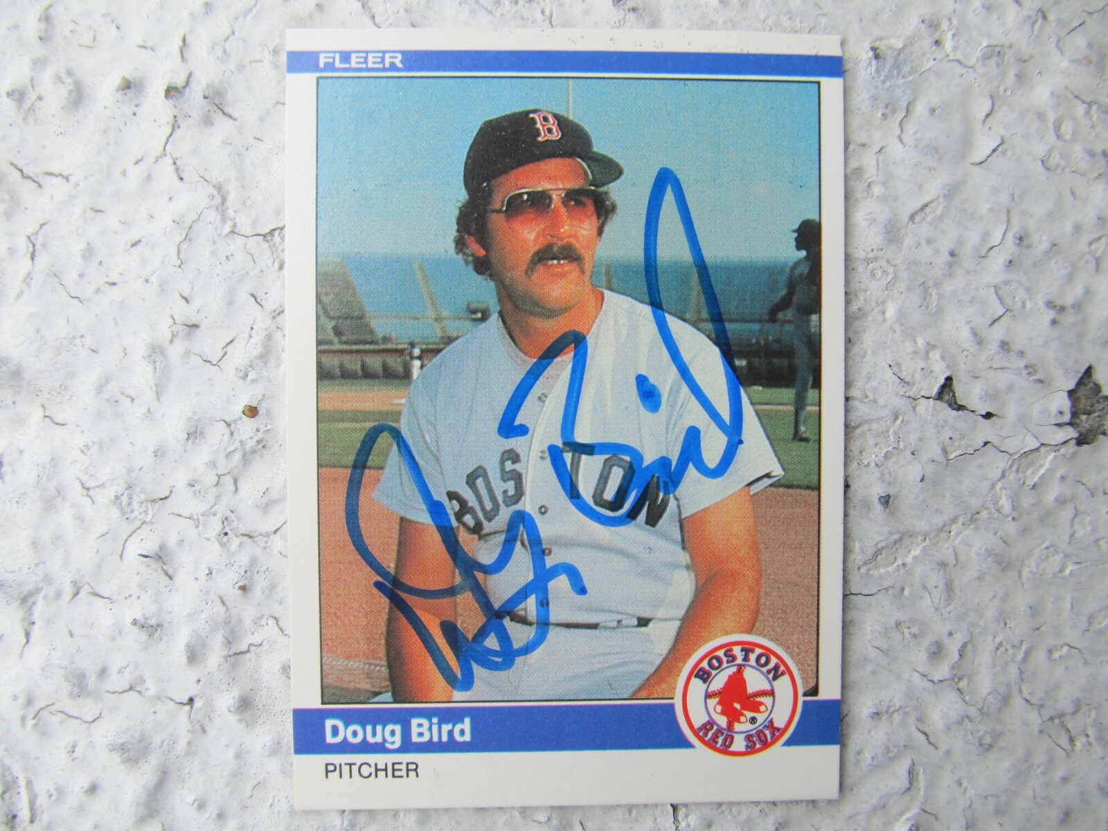 Red Sox Doug Bird Signed Autographed 1984 Fleer Nr.Mint | eBay