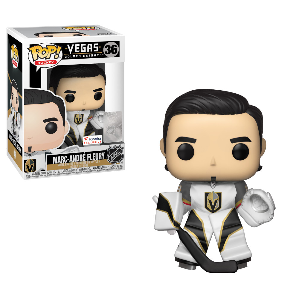 Funko Pop! Vinyl: Marc-Andre Fleury (White Jersey) - Fanatics ...