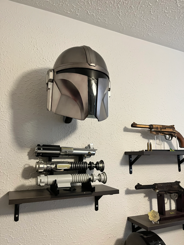 fits star wars helmets -Wall Mount Hanger Stand Full Size helmets ...