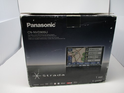 Panasonic Strada CN-NVD905U 7” Display DVD GPS New Open Box | eBay