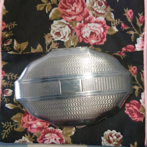 vintage sterling silver compact mirror | eBay UK