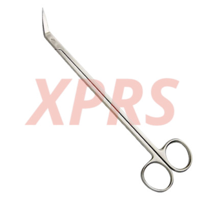Potts-Smith Scissors, 7", Angled 25 Deg., Delicate, 13mm Blades, Prem ...