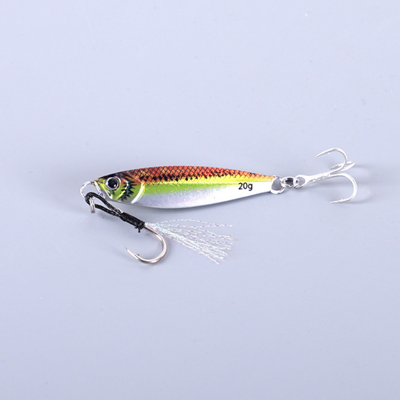 6PCS Offshore Micro Butterfly Metal Jigs Fishing Lure For Tuna Snapper ...