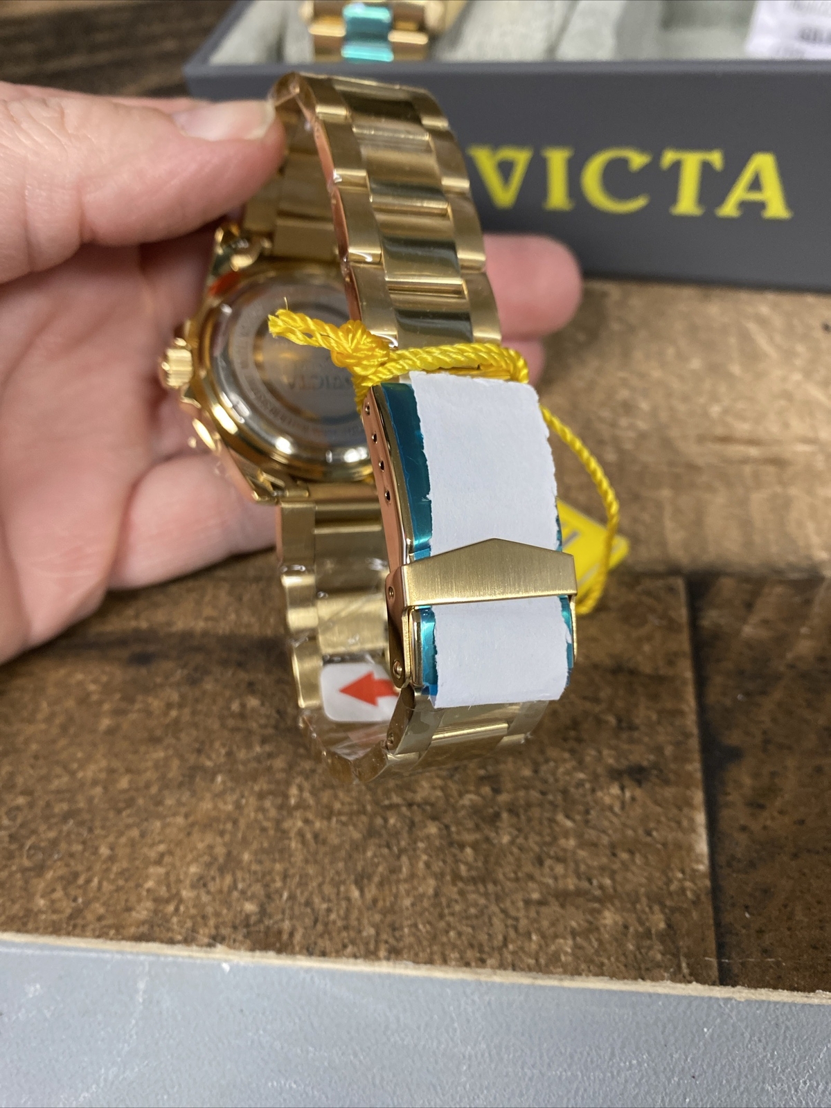 Invicta Pro Diver Blue Dial Gold Tone His & Hers Watch Set