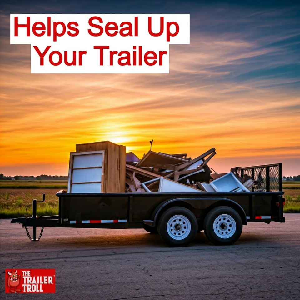 TRAILER TROLL Sturdy Utility Landscape Trailer Liner Makes Trailer Bulk ...