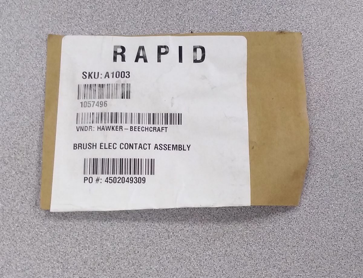 A1003 TEXTRON AVIATION BRUSH ELEC CONTACT ASSEMBLY, SURPLUS PART | eBay