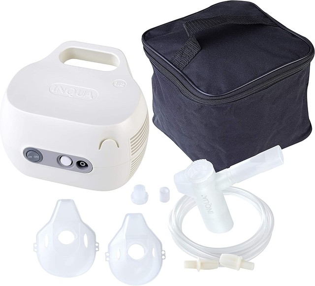 Inqua Inhalator 1.2 aerosol therapy device Includes 20.5ml ampoules (EU ...