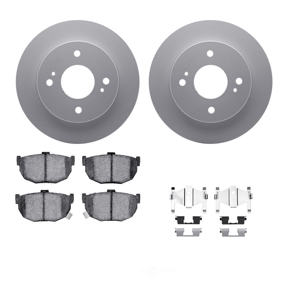 Disc Brake Kit-Rear Disc DFC 4312-67004 fits 1990 Nissan Stanza for ...