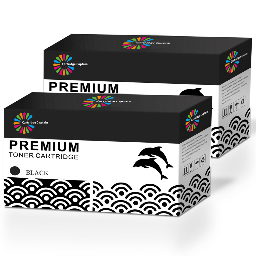 2 Black Toner Cartridges for DELL C2660 C2665 C2660dn C2665dn C2665dnf ...