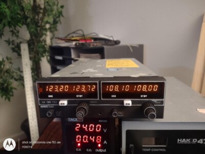 KX155 NAV/COM 28V w/GS 069-1024-35 Fresh 8130-3 and yellow tag (05/2024 ...