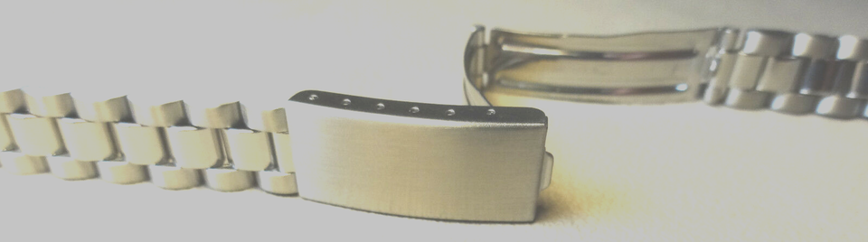 New Silver Tone Stainless Steel Adjustable Clasp 11mm 12mm 13mm 14mm ...