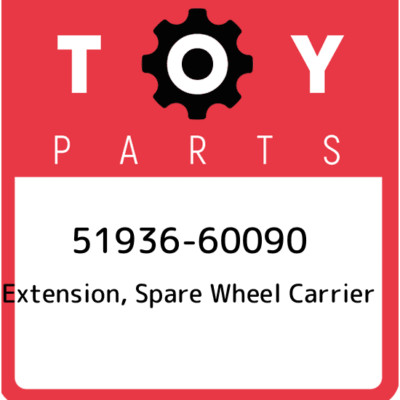 51936-60090 Toyota Extension, spare wheel carrier 5193660090, New ...