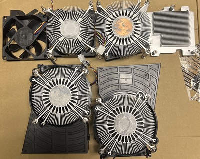 Lot Of 6 Assortment Of Computer Cooling Fan Parts, Untested | eBay