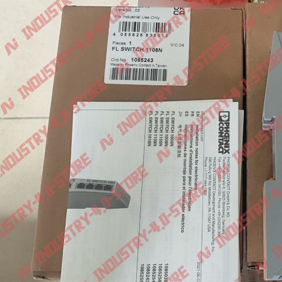 Phoenix 1085243 FL SWITCH 1108N Industrial Switch#1pcs new in box | eBay