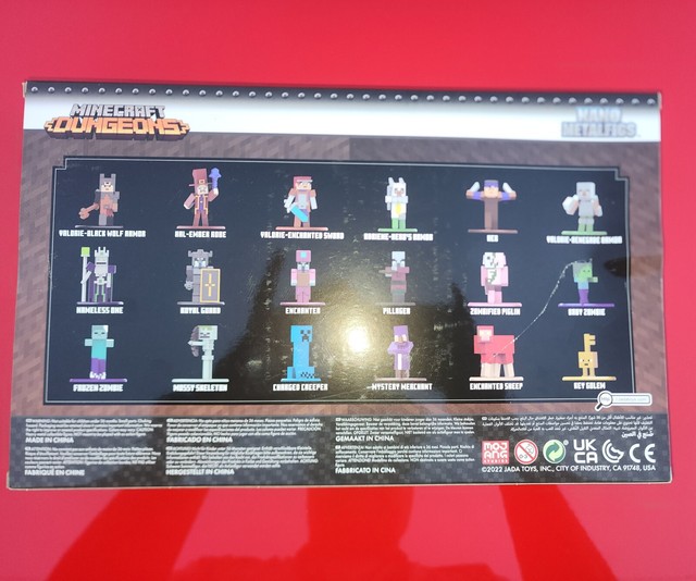 Jada Toys Minecraft Dungeons Nano Metalfigs Figures (33424) for sale ...