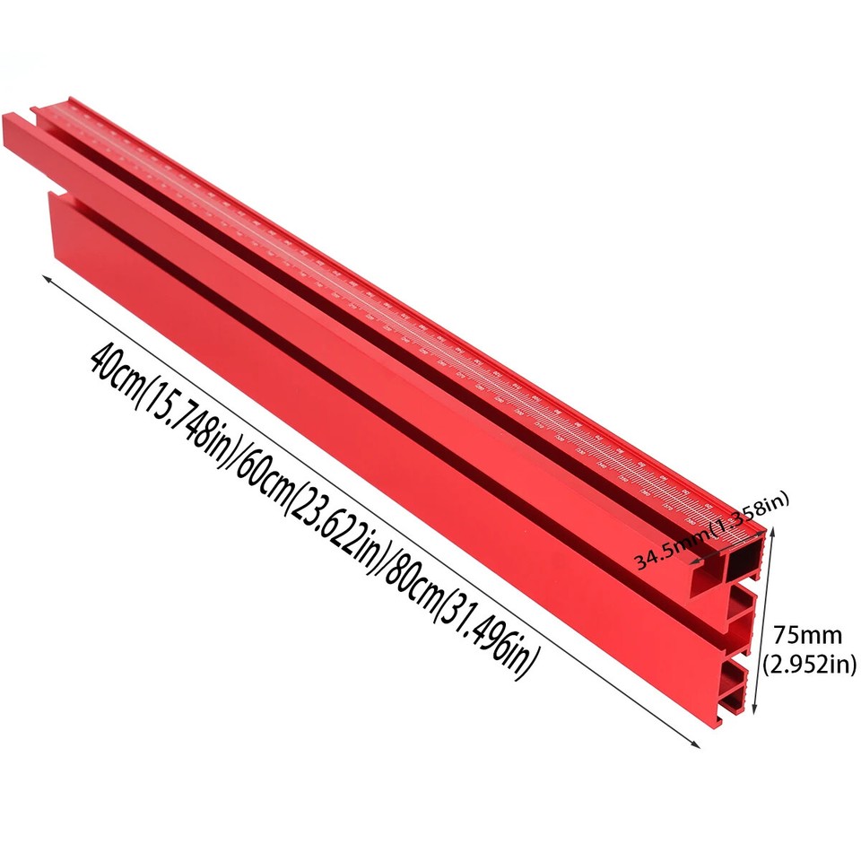 Multi T-track Table Saw Aluminum T-slot Miter Track Connector ...