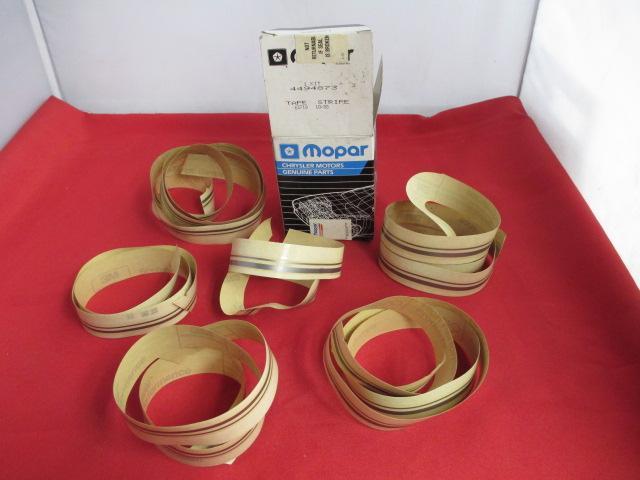 Left Medium Quartz Tape Stripe Kit Fits 89 Chrysler Lebaron NOS MOPAR ...