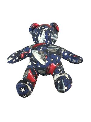 Vintage American Flag Teddy Bear Ford Gas Plush | eBay