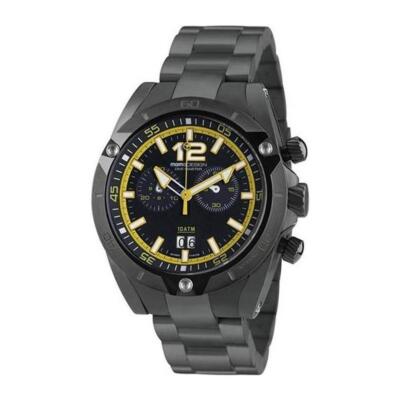 Mens Wristwatch MOMO DESIGN DIVE MASTER MD282BK-30 Chrono Stainless ...