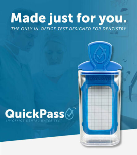 QuickPass In-Office Dental Water Test Kit - 12/pk. Have advanced ...