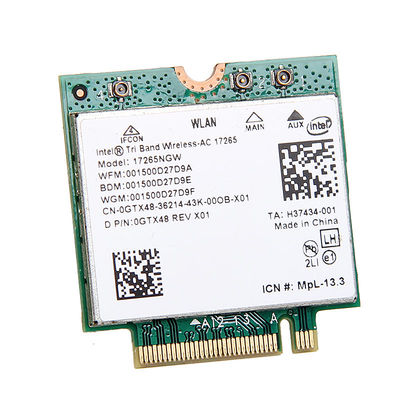 Intel Tri Band Wireless AC 17265 17265NGW WiGig 867M BT 4.0 Card for ...