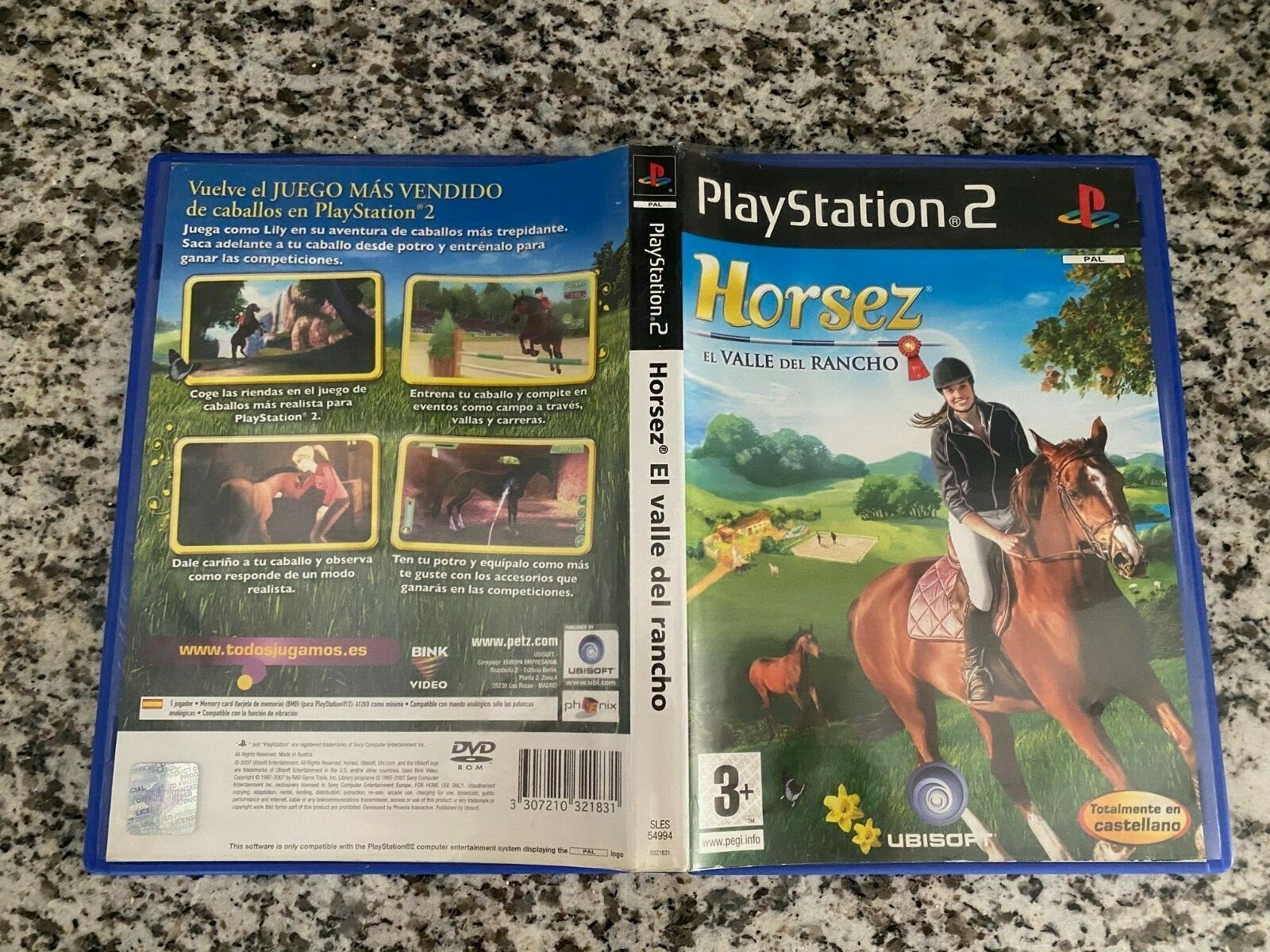 HORSEZ Ranch Rescue El Valle del Rancho Sony PLAYSTATION 2 PS2 PAL ...