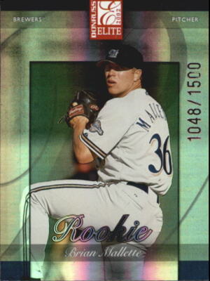 2002 Donruss Elite #159 Brian Mallette ROO RC - NM-MT | eBay