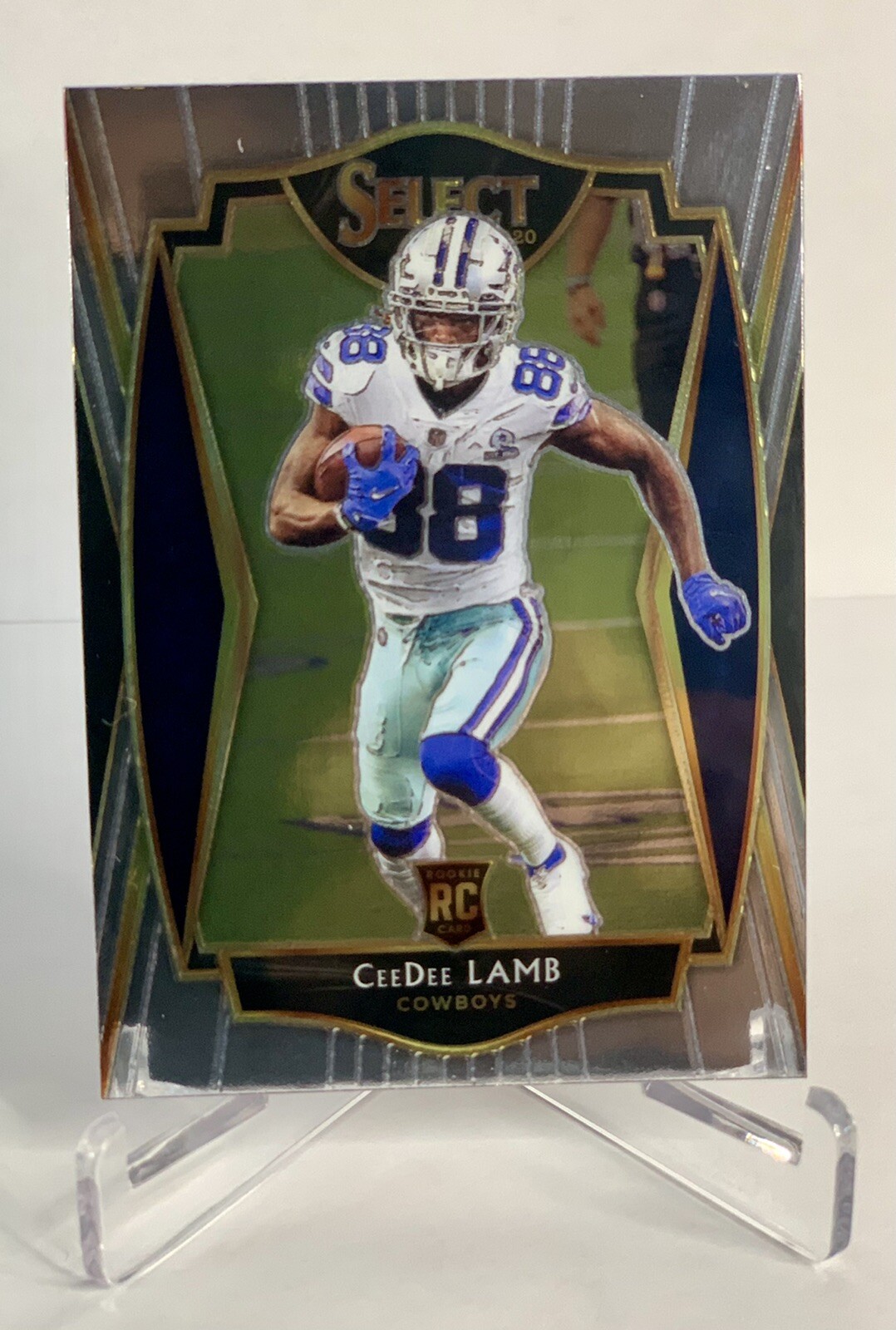 CEEDEE LAMB ROOKIE CARD 2020 Panini Select Premier Level Dallas Cowboys ...