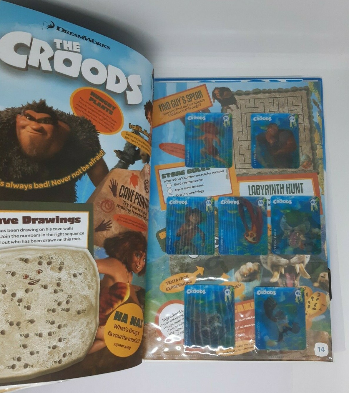 Woolworths DreamWorks Heroes Activity & Collectors Album complete with ...