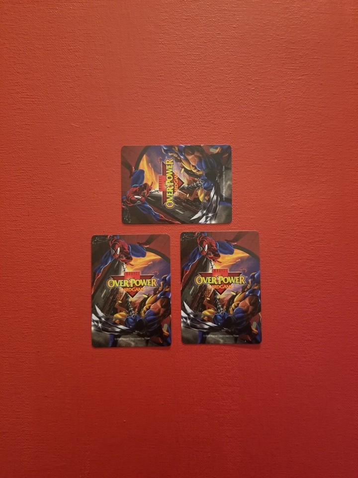 FLEER MARVEL IQ OVERPOWER - DAREDEVIL GAME CARD SET OF 3 | eBay