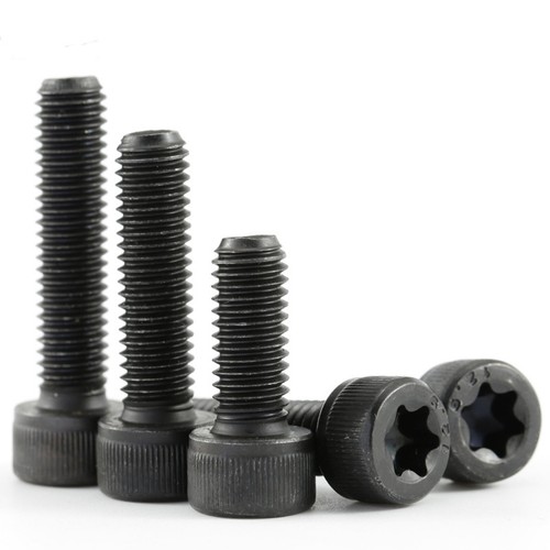 M3 M4 M5 M6 M8 M10 Black 12.9 Steel Torx Bolts Hexalobular Socket Cap ...