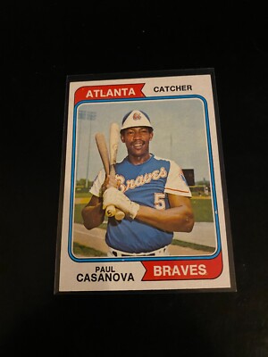 Paul Casanova 1974 Topps NM-MT Braves 272 | eBay