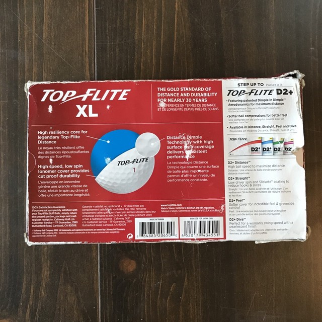 Top Flite XL 7000 Super Long Golf Balls 15 Count for sale online | eBay