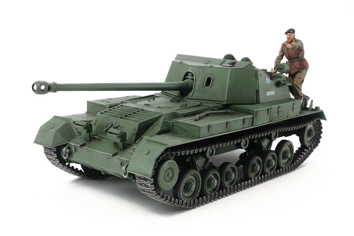 Tamiya 35356 1/35 British Anti Tank Gun Archer Self Propelled Tam35356 ...