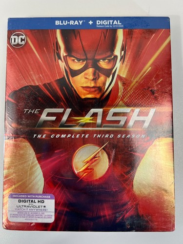 The Flash - Complete Third Season 3 (DC) - Blu-ray 2016 - Brand New ...